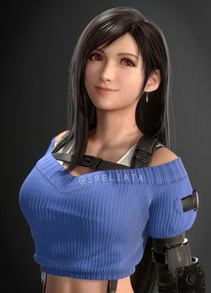 Here’s some HIGH RES Tifa Lockhart for ya..Enjoy! That cheeky smile ...