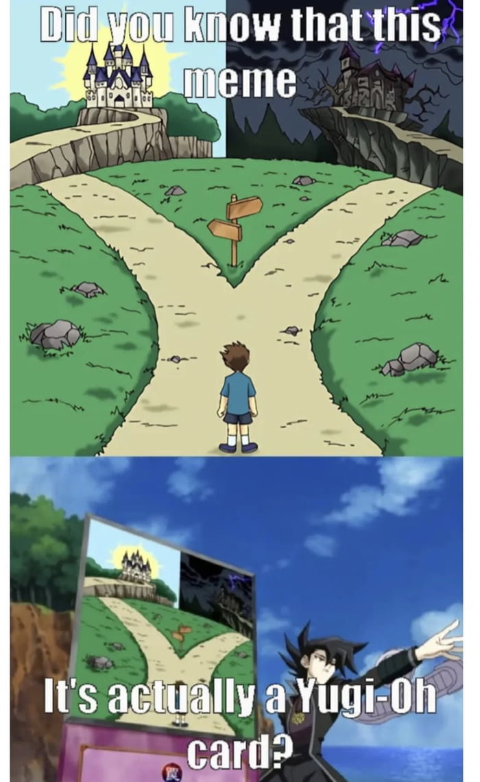 I play “Dramatic Crossroads” - 9GAG