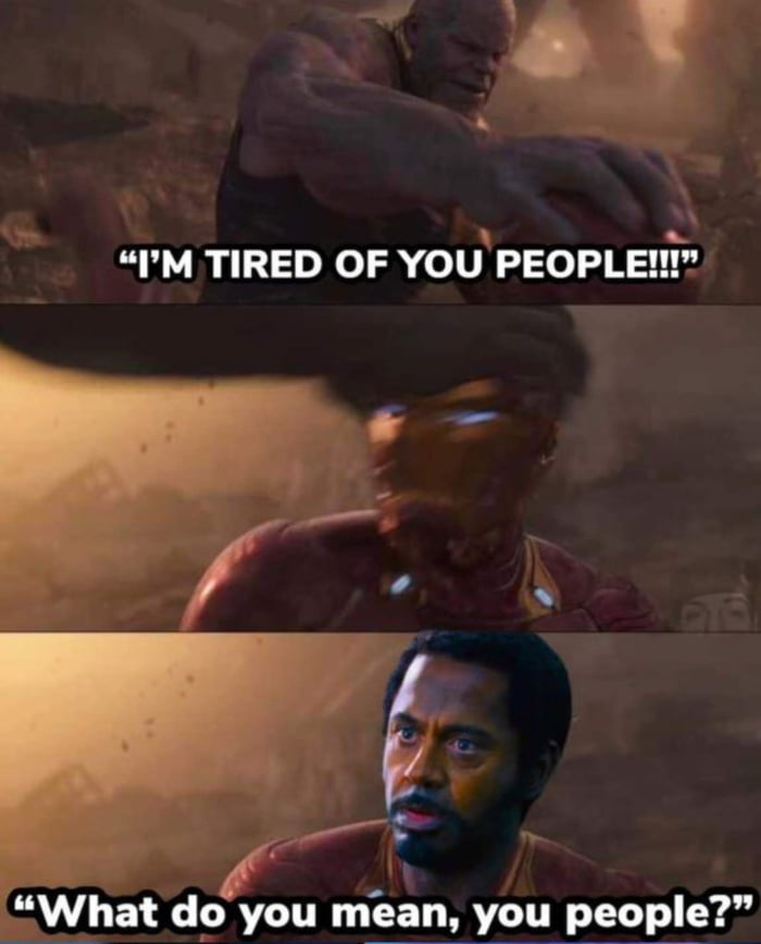 Tony Stark's alter ego, Kirk Lazarus. - 9GAG