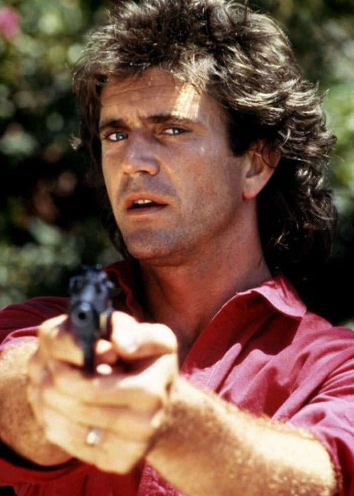 1987 Mel Gibson ('Lethal Weapon') - 9GAG
