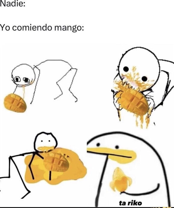 *Me eating a mango: is good - 9GAG