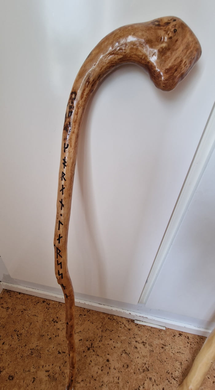 A stick i made for my father-in-law - 9GAG