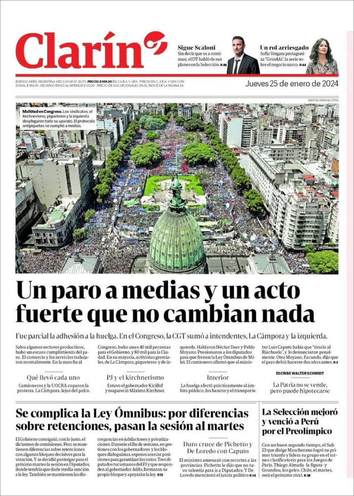 El q la tiene clara es Clarín - 9GAG