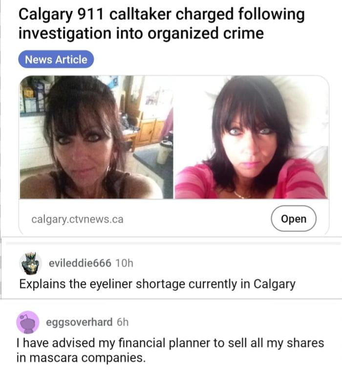 Not enough mascara... - 9GAG