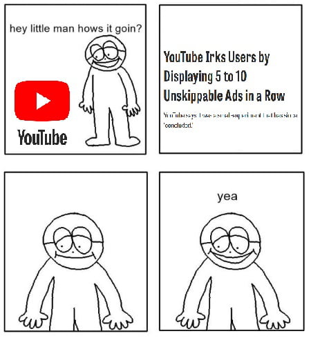 Buy YouTube premium to see this meme with more pixels! - 9GAG