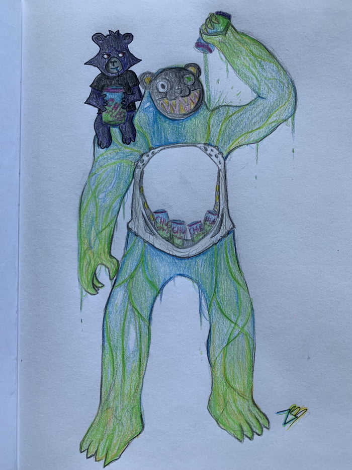 Grriz and his Slurp Suit enjoying some chug splash! - 9GAG