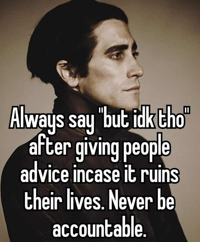 Some advice - 9GAG