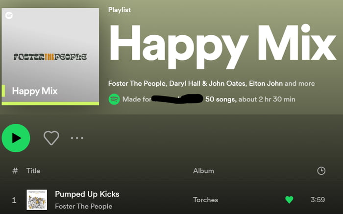 Spotify thinks that Pumped Up Kicks is a happy song - 9GAG