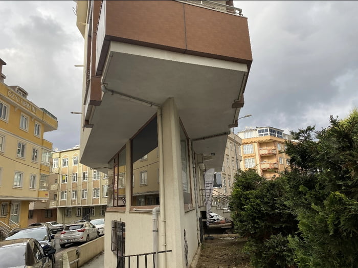 A so called law-compatible building from İstanbul - 9GAG
