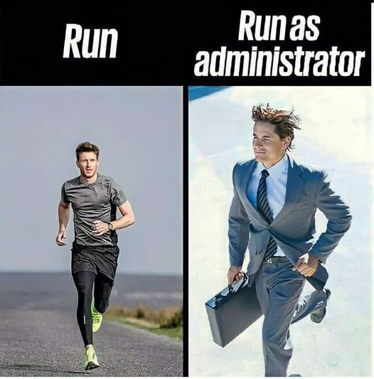 Run admin, run - 9GAG