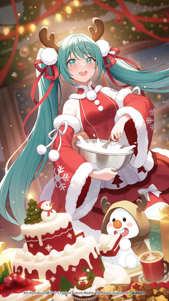 Merry Miku Christmas - 9GAG
