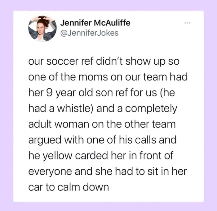 Kryptonite Referee for all Karens out there! - 9GAG