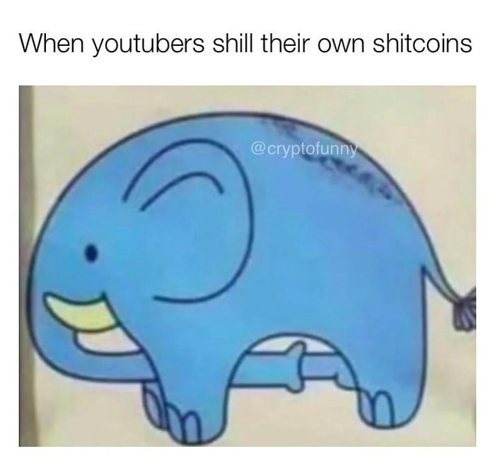 When YouTubers shill their own shitcoins - 9GAG