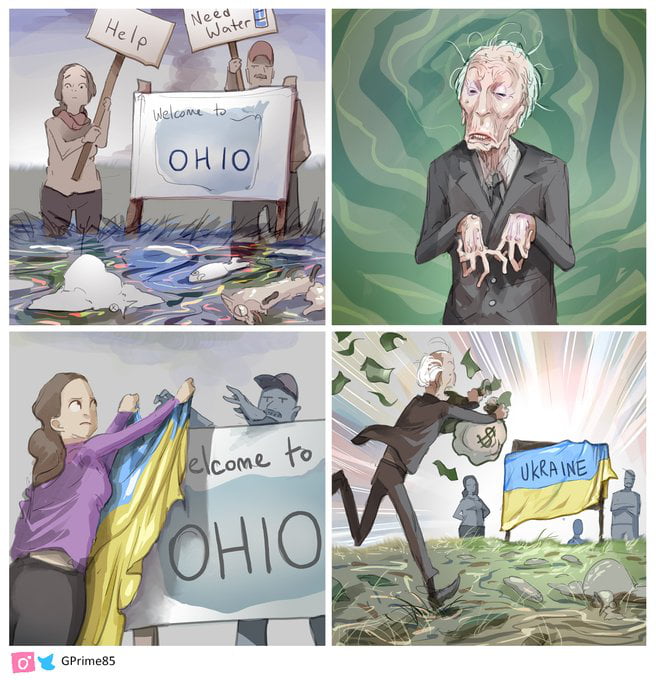 Ohio is Biden's/Buttgieg's Katrina - 9GAG