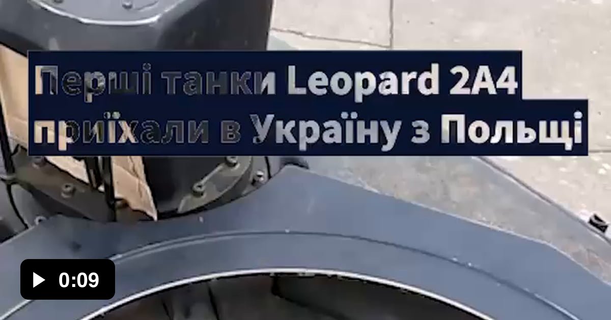 Defense Minister Oleksiy Reznikov tested the first Leopard tanks that ...
