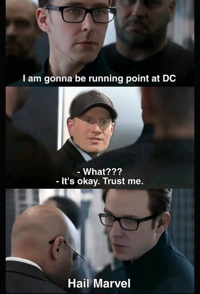 Double Agent James Gunn 💀🙂 - 9GAG