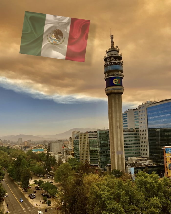 A series of wildfires bringing the Mexican filter to the skies of ...