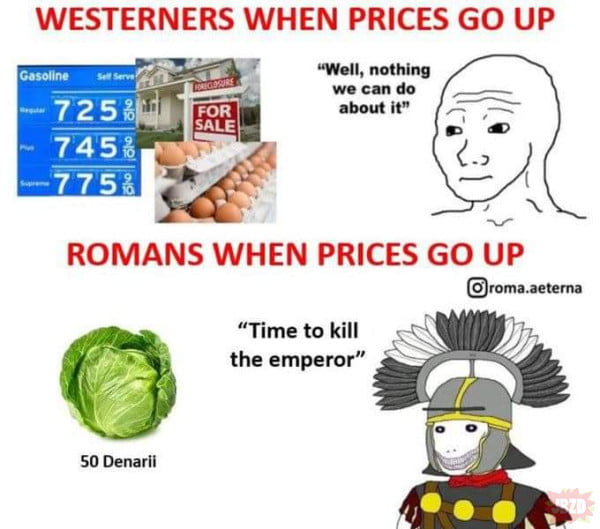 I keep adding memes about the Roman Empire until I get bored or die #29 ...