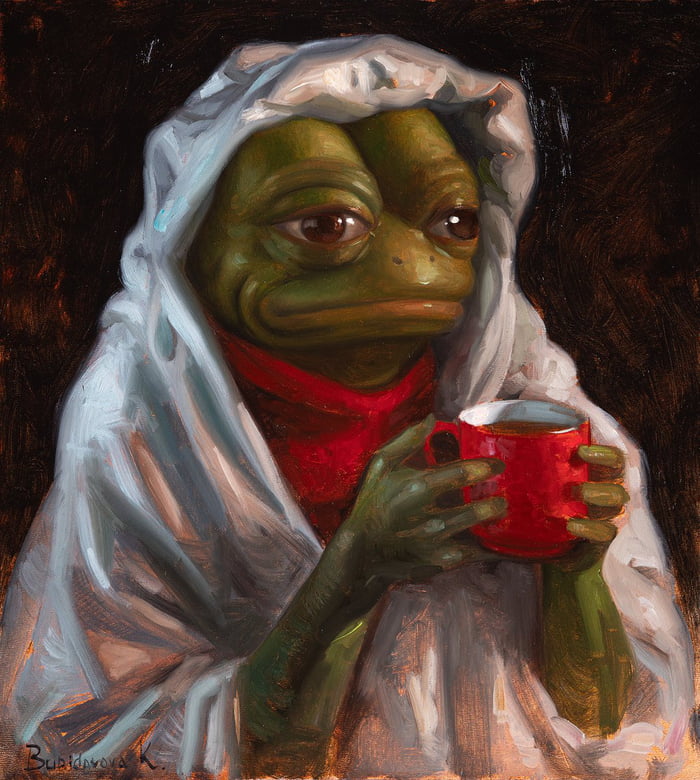Upgrade your pepe meme with classical pepe ladies and gents. the artist ...