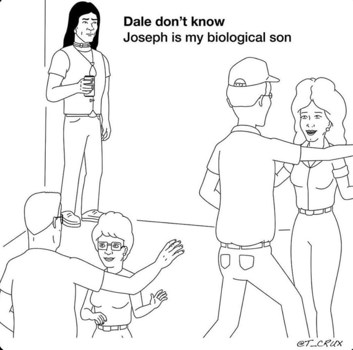 Dale thinks Joseph in an alien - 9GAG