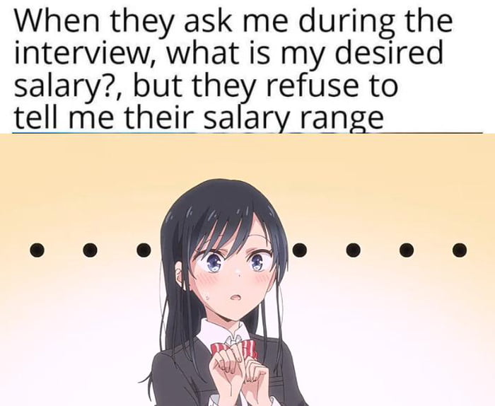 Desired salary - 9GAG