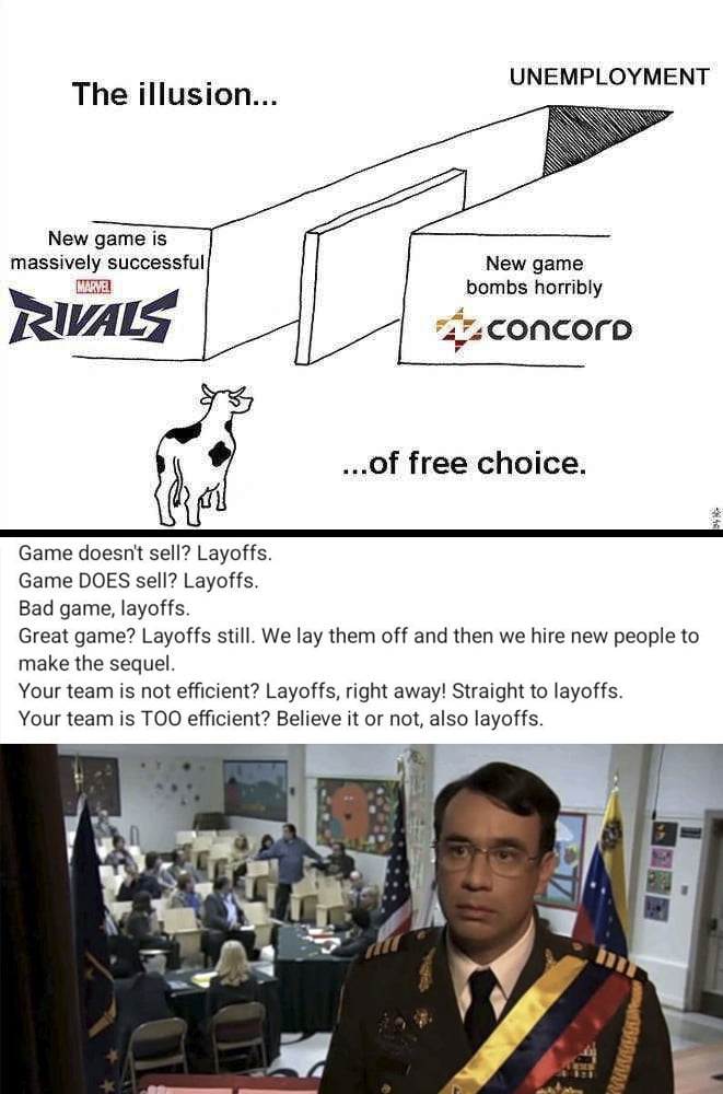 NetEase lays off Marvel Rival's core team - Working in games is wild right now - 9GAG