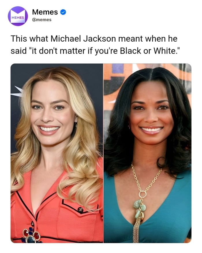 Margot Robbie and Meagan Good, both stunning - 9GAG