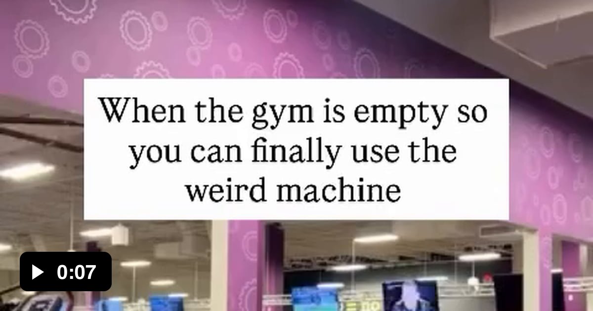 Finally able to use the weird machine - 9GAG