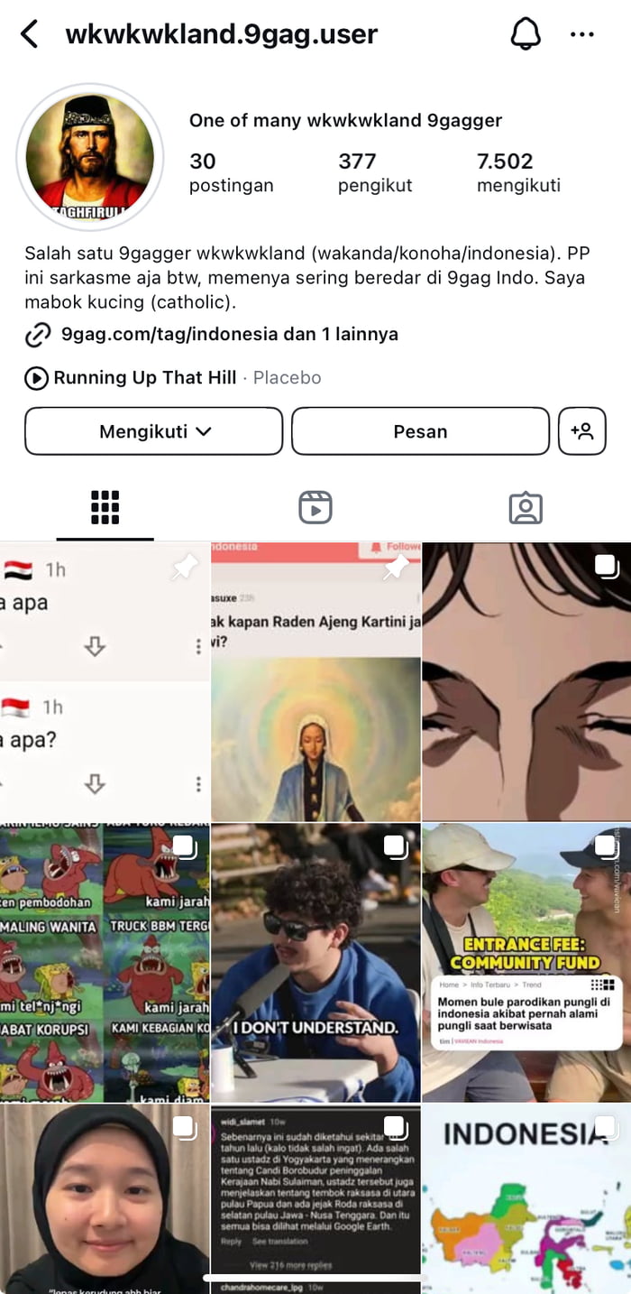 Habib gaming udah punya ig, ayo follow 🤣 - 9GAG