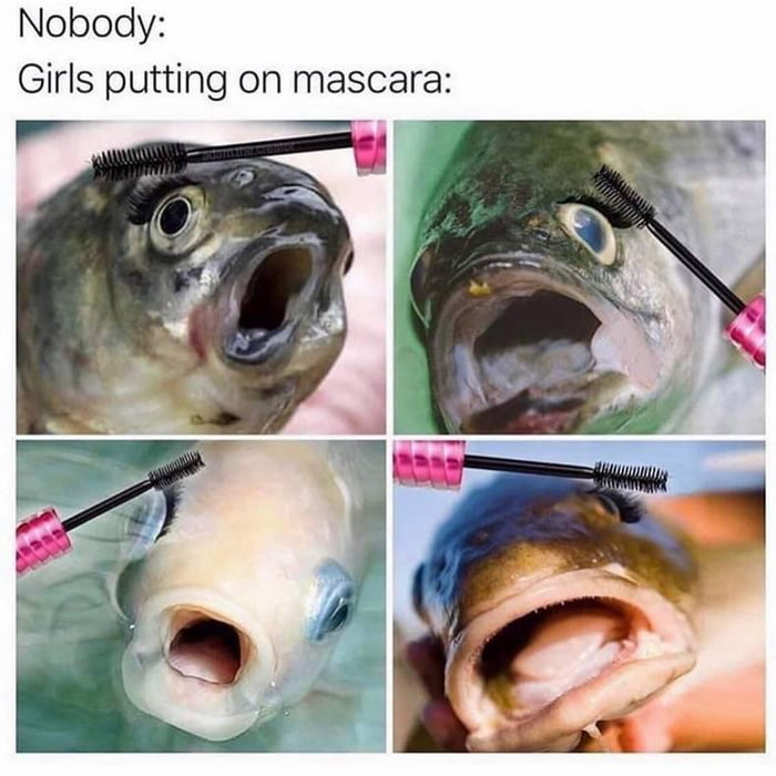That mascara face - 9GAG