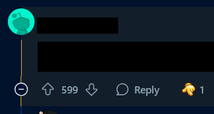 Awarding a comment offsets its "thread" by one pixel - 9GAG