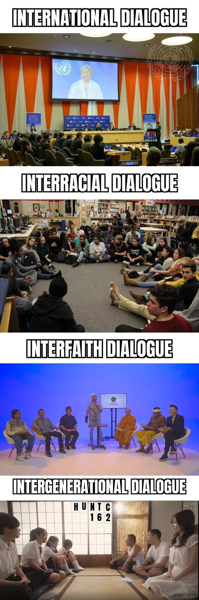We need more dialogue, not war and hatred - 9GAG