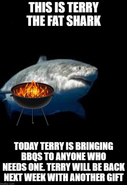 Terry the fat shark - 9GAG