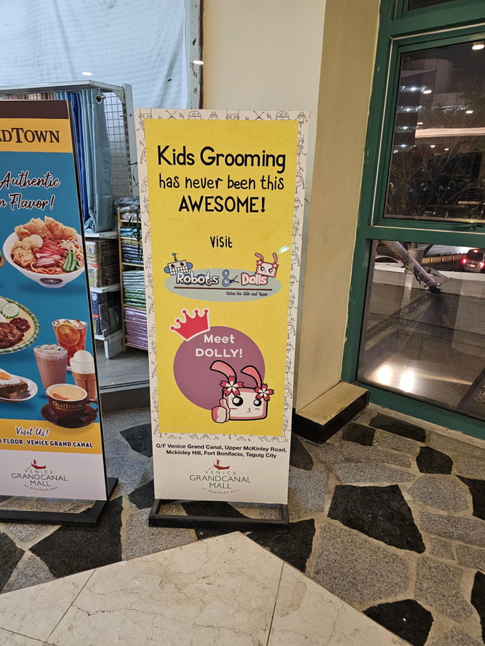 "Kids Grooming has never been this AWESOME" - 9GAG