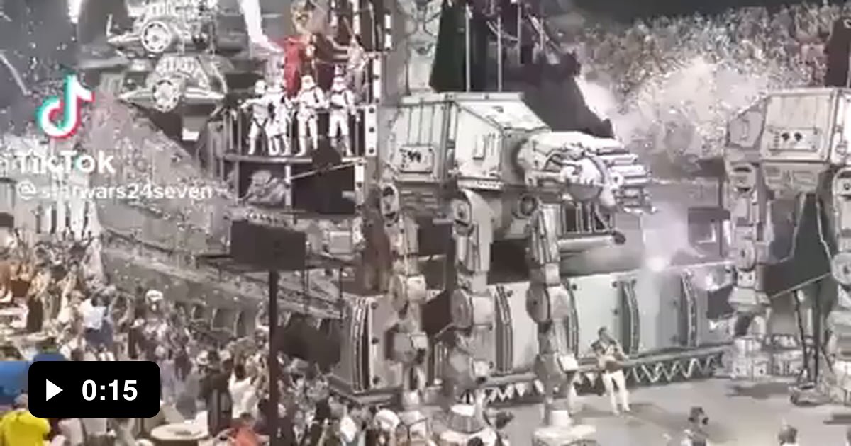 Star Wars carnival float in Brazil - 9GAG