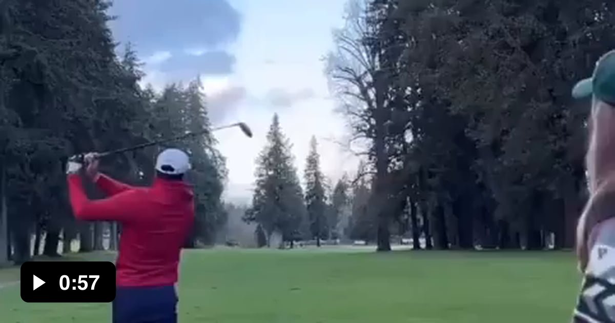 I love golf, I just hit really hard - 9GAG