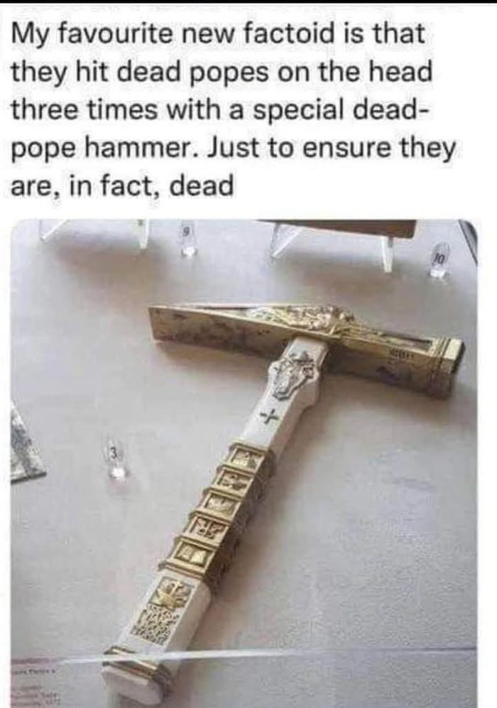 Knock knock pope - 9GAG