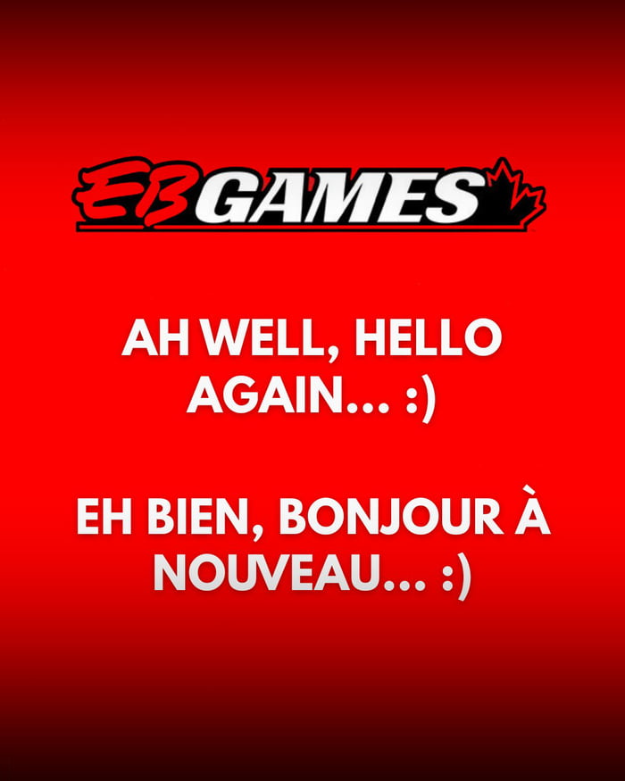 Max going back to HBO Max , EBGames returns ... What year is this? - 9GAG