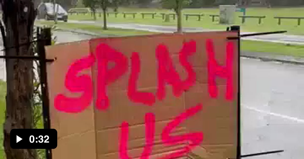 Embracing the rain in the best way - 9GAG