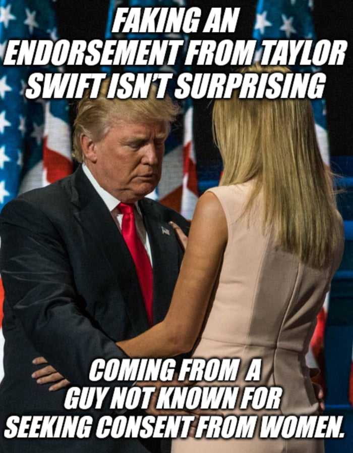 Grab 'em by the AI - 9GAG