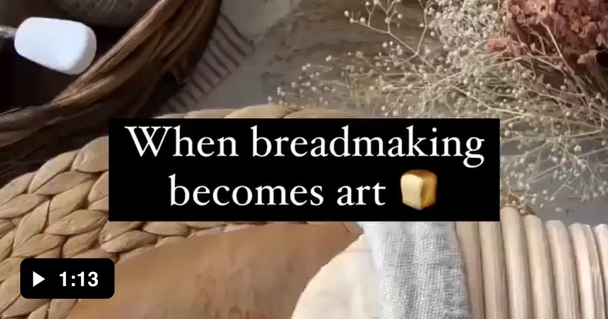 The Artistry Of This Bread Maker - 9GAG