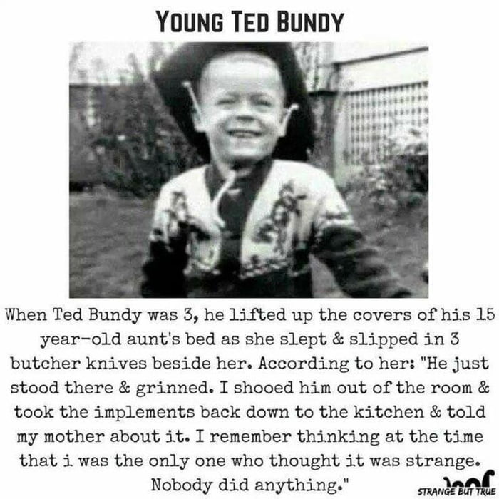 A story from Ted Bundy’s aunt - 9GAG
