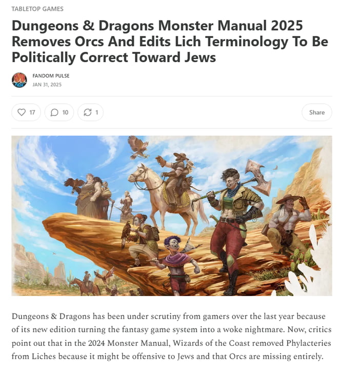 And the lead writer of Veilguard joined a Wizards of the Coast sub ...