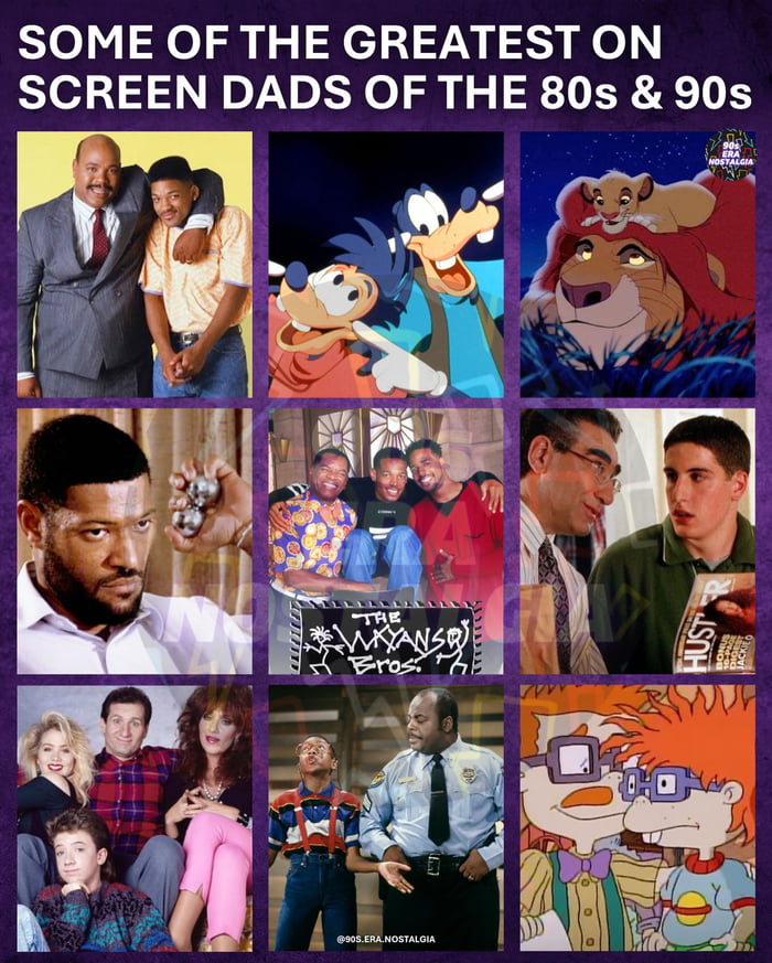 Remembering some of the most iconic on-screen dads from the 80s and 90s - 9GAG