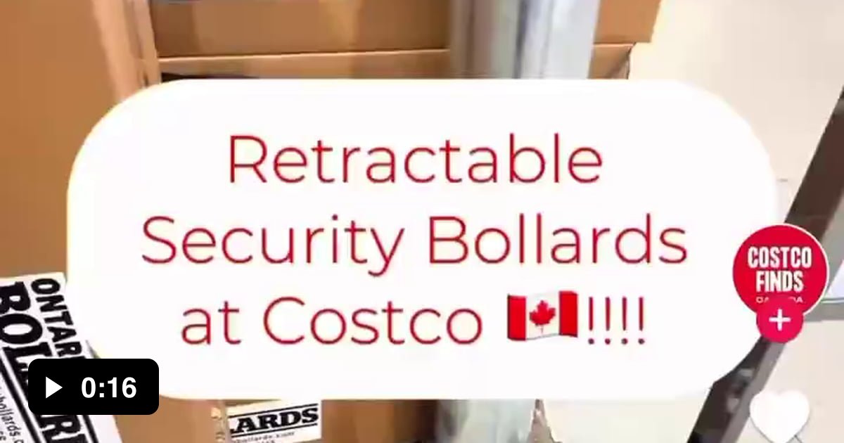 Auto theft is so bad in Canada, that they sell retractable pylons in ...