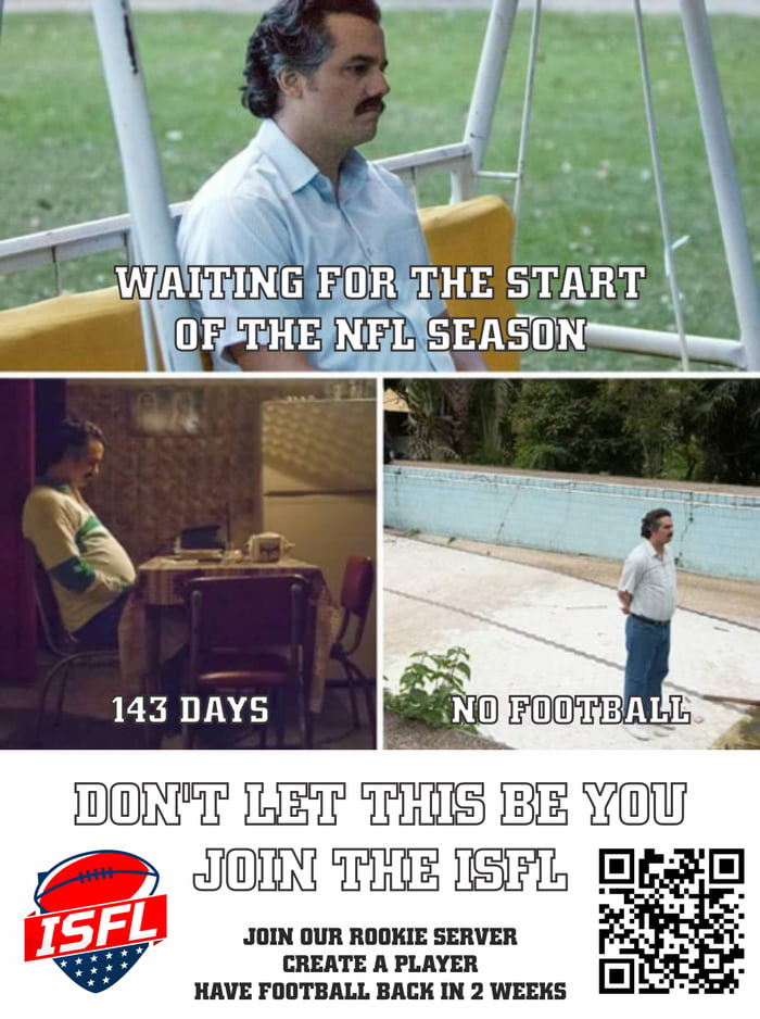 No Football makes a sad man - 9GAG