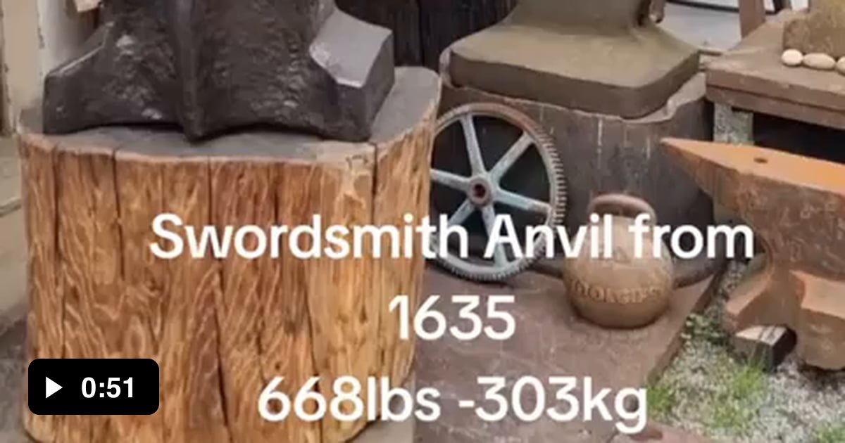 The Different Sounds of Anvils (1635 vs. 1928) - 9GAG