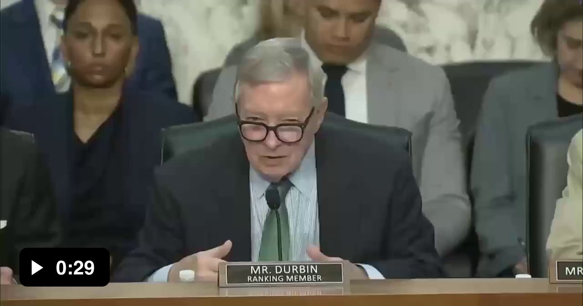 Sen. Dick Durbin can go suck a dick - 9GAG