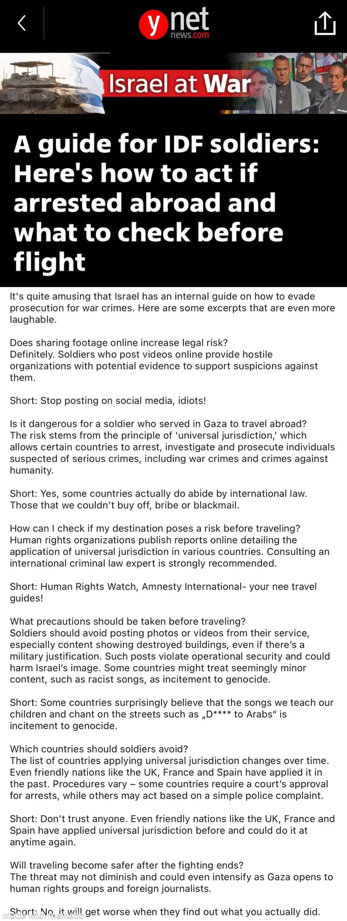 This is hilarious. Fafo at its best - 9GAG