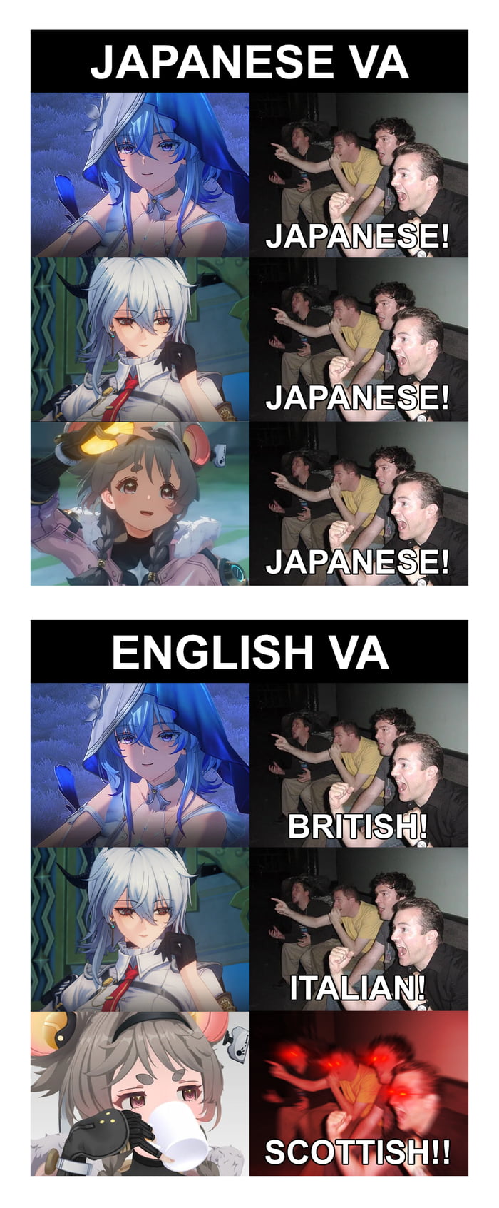 These days I appreciate english dub more in games - 9GAG